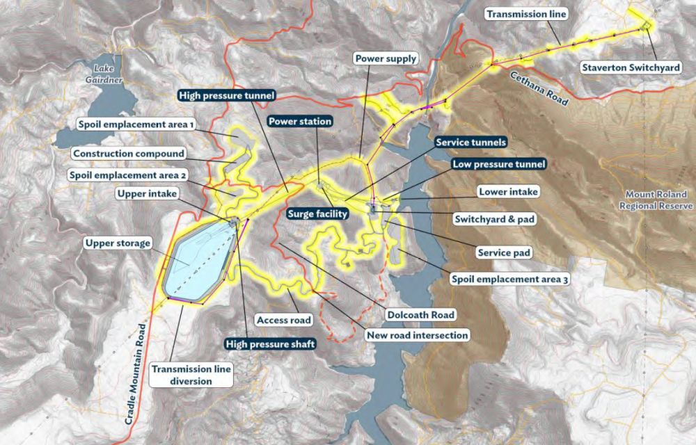 Cethana Pumped Hydro Project Tasmania | Major Energy Infrastructure